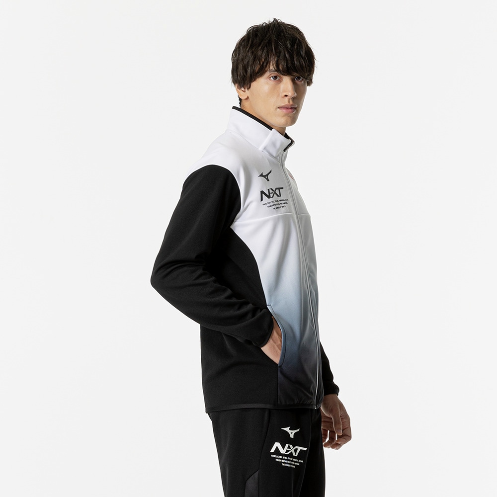 N-XT ウォームアップジャケット(大きいサイズ)|32JCBG21|ミズノトレーニング|トレーニングウエア|ミズノ公式オンライン