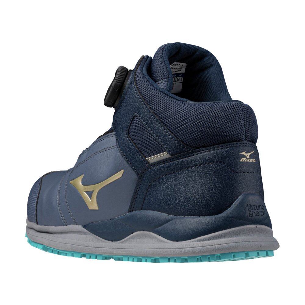 オールマイティ HWII 81M BOA(ダイヤル／ミッドカット／ワーキング)|F1GA2501|シューズ|ワーキング用品|ミズノ公式オンライン