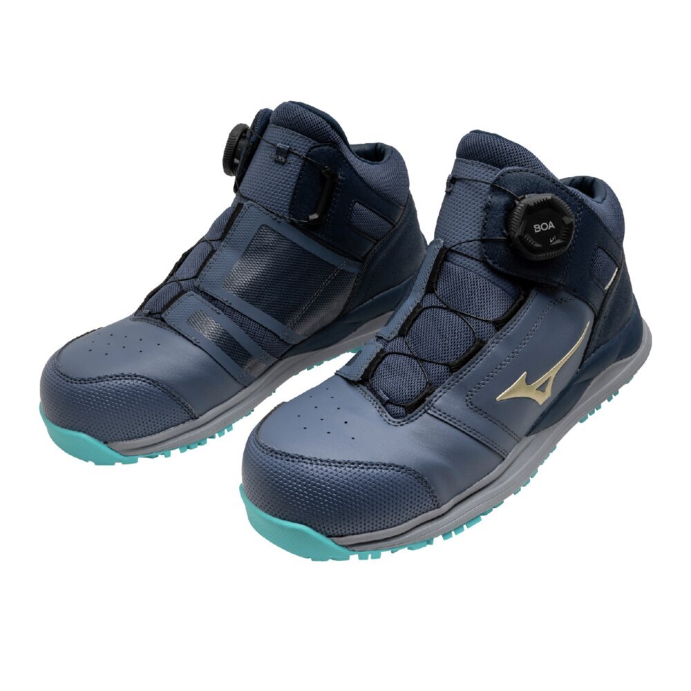 オールマイティ HWII 81M BOA(ダイヤル／ミッドカット／ワーキング)|F1GA2501|シューズ|ワーキング用品|ミズノ公式オンライン