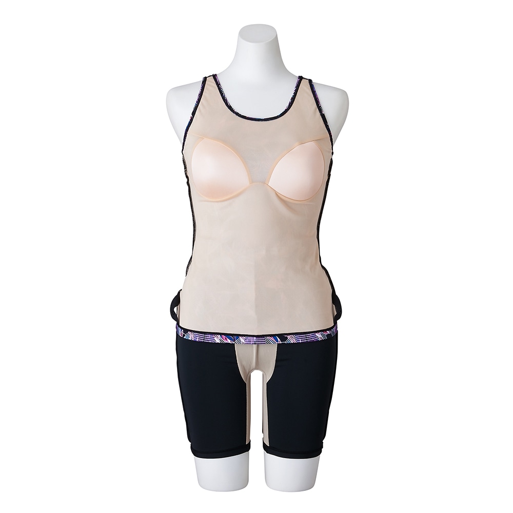 アクアフィットネス用セパレーツ(めくれにくいボタン付)|N2JGB353